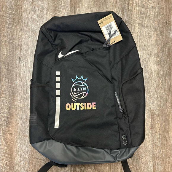 Nike | Bags | Nike Jr Eybl Black Athletic Backpack | Poshmark